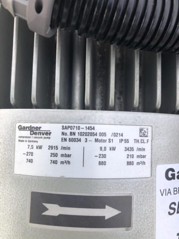 Gardner Denver Compressor/Vacuum Pumps - DRM Equipment