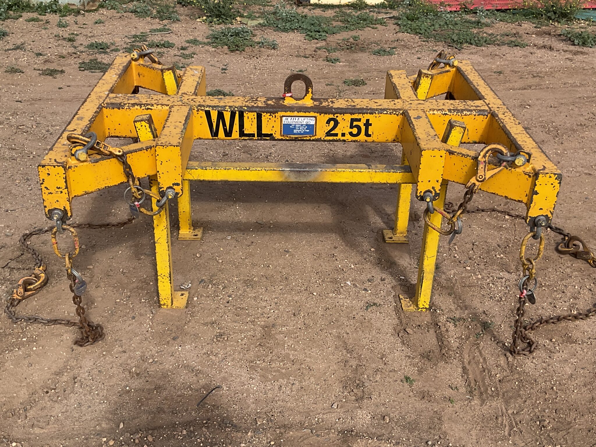 *SOLD* - 2.5 Ton Active Lifting Bulka Bag Frame - DRM Equipment