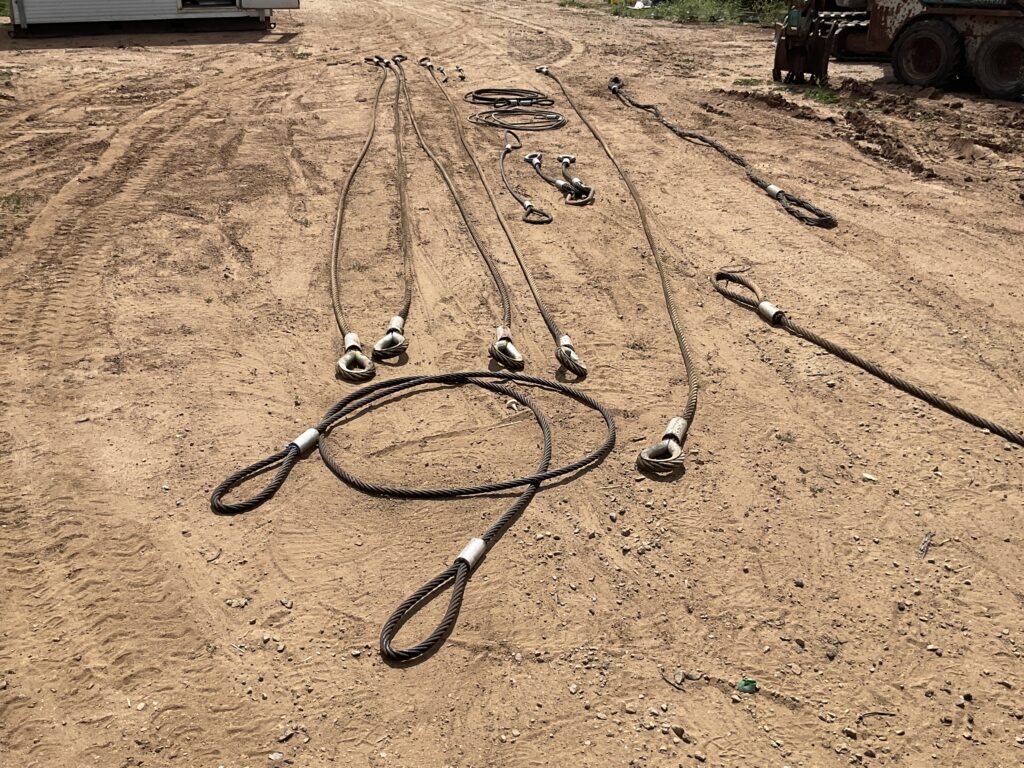 Steel Towing and Lifting Cable various sizes available. - DRM Equipment