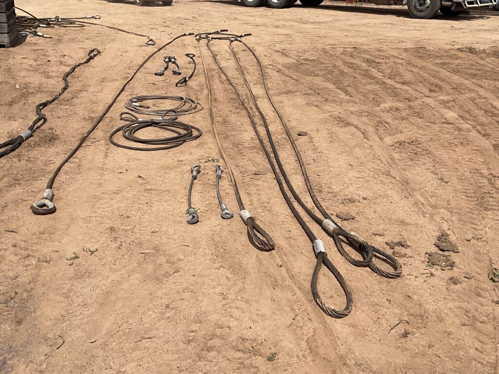 Steel Towing and Lifting Cable various sizes available. - DRM Equipment